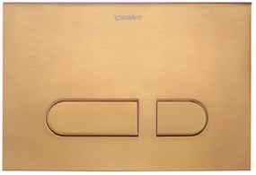 Duravit DuraSystem - Ovládání splachování, kartáčovaný bronz WD5012044000