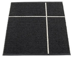 Vinylový koberec Pappelina FRED Black/Vanilla velikost: 70x90cm