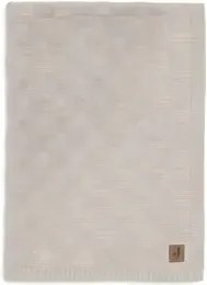 Jollein Deka pletená Box Knit Warm Sand / 75 × 100 cm / TOG 1