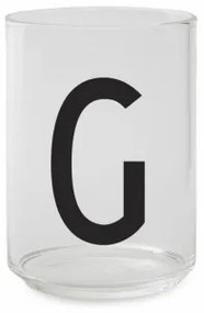 Personal Drinking Glass, písmeno G Design Letters