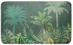 Zelená koupelnová předložka 45x75 cm Vagabonde – douceur d'intérieur