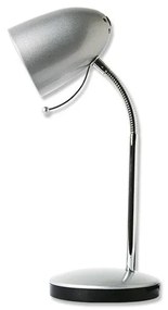 Aigostar B.V. Aigostar - Stolní lampa 1xE27/36W/230V stříbrná/chrom AI0357