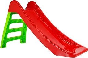 Dorex Zahradní skluzavka pro děti s 3stupňovým žebříkem, červená, 116 cm, 428