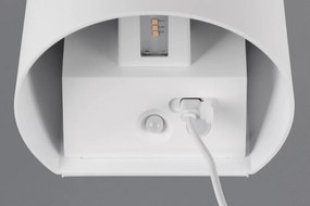 LED nástěnné venkovní svítidlo se senzorem pohybu na USB (výška 10 cm) Genie – Reality