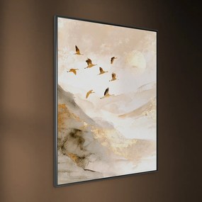Tištěný obraz s rámem 60x80 cm Golden Peaks II – Styler