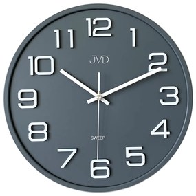 JVD Plastové pastelové nástěnné tiché netikající hodiny JVD HX2472.1