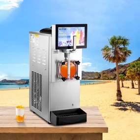 8 l Single Bowl Komerční Slushy Stroj Margarita Smoothie Mražený nápoj