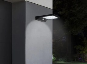 HÖFFTECH - LED Solární nástěnná lampa se senzorem LED/3,7V 2200 mAh IP44