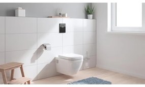 GROHE 38966KV0 - Splachovací tlačítko EVEN 156 × 197 mm černá
