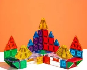 MAGNA-TILES® Magnetická stavebnice microMAGS / 70 dílků / od 3 let