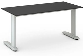 Kancelářský psací stůl PRIMO FLEXIBLE 1600 x 800 mm, grafitová