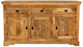 furniture-nabytek.cz - Komoda mangové dřevo 140x90x45