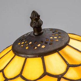 Brilagi - Tiffany vitrážová stolní lampa MARGARET 1xE27/40W/230V