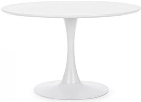 BIZZOTTO Kulatý jídelní stůl BLOOM bílý 120cm 0732981