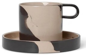 Inlay Cup with Saucer Ferm Living