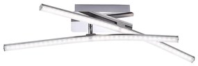 Leuchten Direkt 11270-55 - LED Přisazený lustr SIMON 2xLED/5W/230V matný chrom