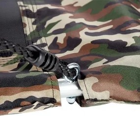NILS Camp NB5043 maskáčová / Obdelníková houpačka typu čapí hnízdo / N