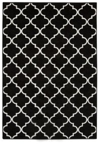 Family F.  Koberec kusový marocký jetel černý různé rozměry Rozměr: 140x190cm