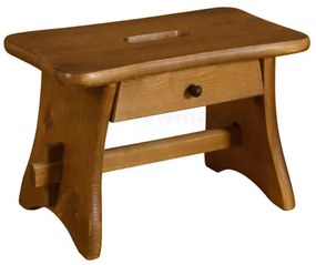 Drewmax KT255 - Dřevěná stolička v.25cm - Dub
