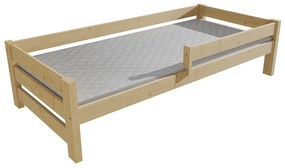 Vomaks Dětská postel se zábranou VMK013D KIDS Rozměr: 80 x 180 cm, Barva: barva bílá