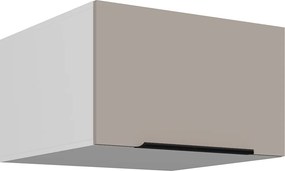 ARIA lb | horní skříňka 60 NAGU-36 1F výklopná | 60 cm | HLUBOKÁ | ANTI FINGERPRINT povrch | bílá/béžová