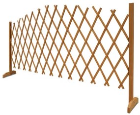 Deuba Zahradní mřížkový plot 200x107 cm - přírodní