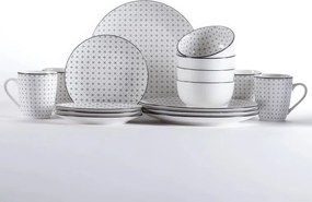 Porcelánová jídelní souprava LISBON 16 ks