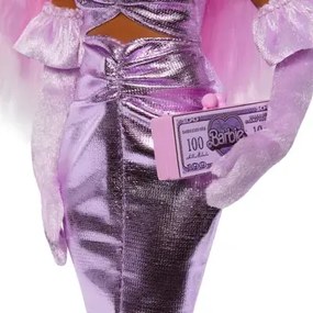 Mattel Barbie Deluxe modelka - Metalické Šaty / od 3 let