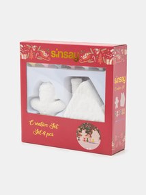 Sinsay - DIY sada na malování sádrových figurek: perníček a domeček - vícebarevná