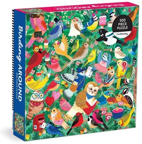 Mudpuppy Puzzle Ptačí svět 500 dílků