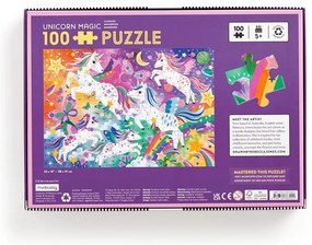 Mudpuppy Puzzle Kouzelní jednorožci 100 dílků