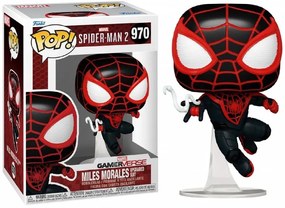 Funko pop! marvel spiderman 2 miles morales upgraded suit 970
