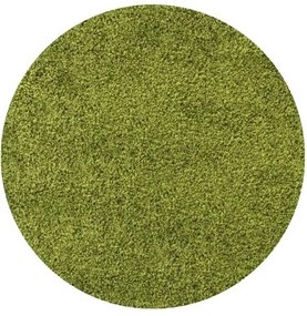 Ayyildiz koberce Kusový koberec Life Shaggy 1500 green kruh ROZMĚR: 120x120 (průměr) kruh