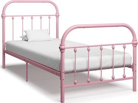 vidaXL Rám postele kovový 90 x 200 cm [284498] Barva: Šedá