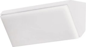 NV 9270028 Venkovní nástěnné svítidlo KEEN bílý hliník akrylový difuzor LED 12W 3000K 220-240V 108st. IP65 - NOVA LUCE