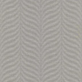 Šedo-hnědá vliesová tapeta | grafický vzor peříček EE1307 | Lepidlo zdarma