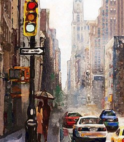 Obraz New York reprodukce Velikost (šířka x výška): 150x100 cm