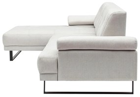 Atelier del Sofa Rohová sedací souprava Mustang Small Left - Beige, Béžová