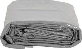 Plachta šedá 5 x 8 m 650 g/m² 156130