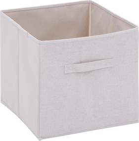 Bambusový regál TIDY se dvěma látkovými boxy, 34,7 x 33 x 77,5 cm