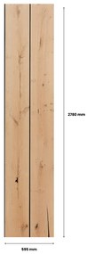 Wuders Obkladový panel - Dub přírodní, široká lamela 2x