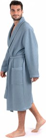 Unisex župan Esbo vaflový 21 23 5456 denim - M