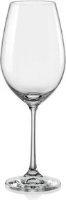BOHEMIA VIOLA SKLENICE NA ČERVENÉ VÍNO 350ML SADA 6KS