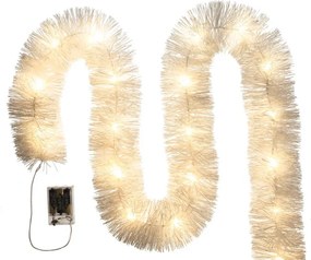 LED vánoční girlanda na stromeček bílá