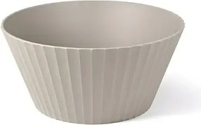 BlimPlus Nettuno L moka grey / Mísa / průměr 25 cm / bez BPA