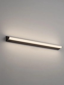 Matně černé hliníkové LED nástěnné svítidlo Endo – Nova Luce