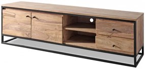 BIZZOTTO dřevěný kabinet NARTAN hnědý 175x45 cm 0746950