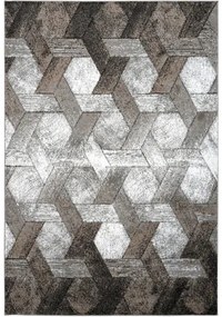 Koberce Breno Kusový koberec SWING 101/platin-beige, Vícebarevné, 80 x 150 cm