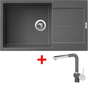 Akční set Sinks ULTIMA 860 XXL Titanium + baterie MIX 3 P GR