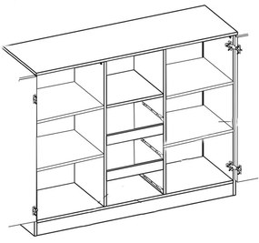 Ložnice EFFECT a | 5 dílů | andersen/lancelot